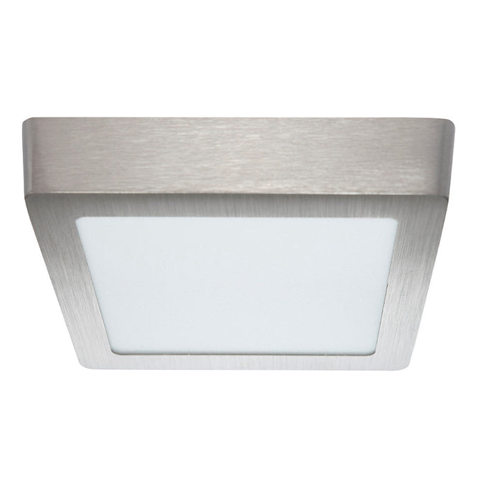 PANEL LED CUADRADO SATINADO 12W LUZ FRÍA PARA SOBREPONER