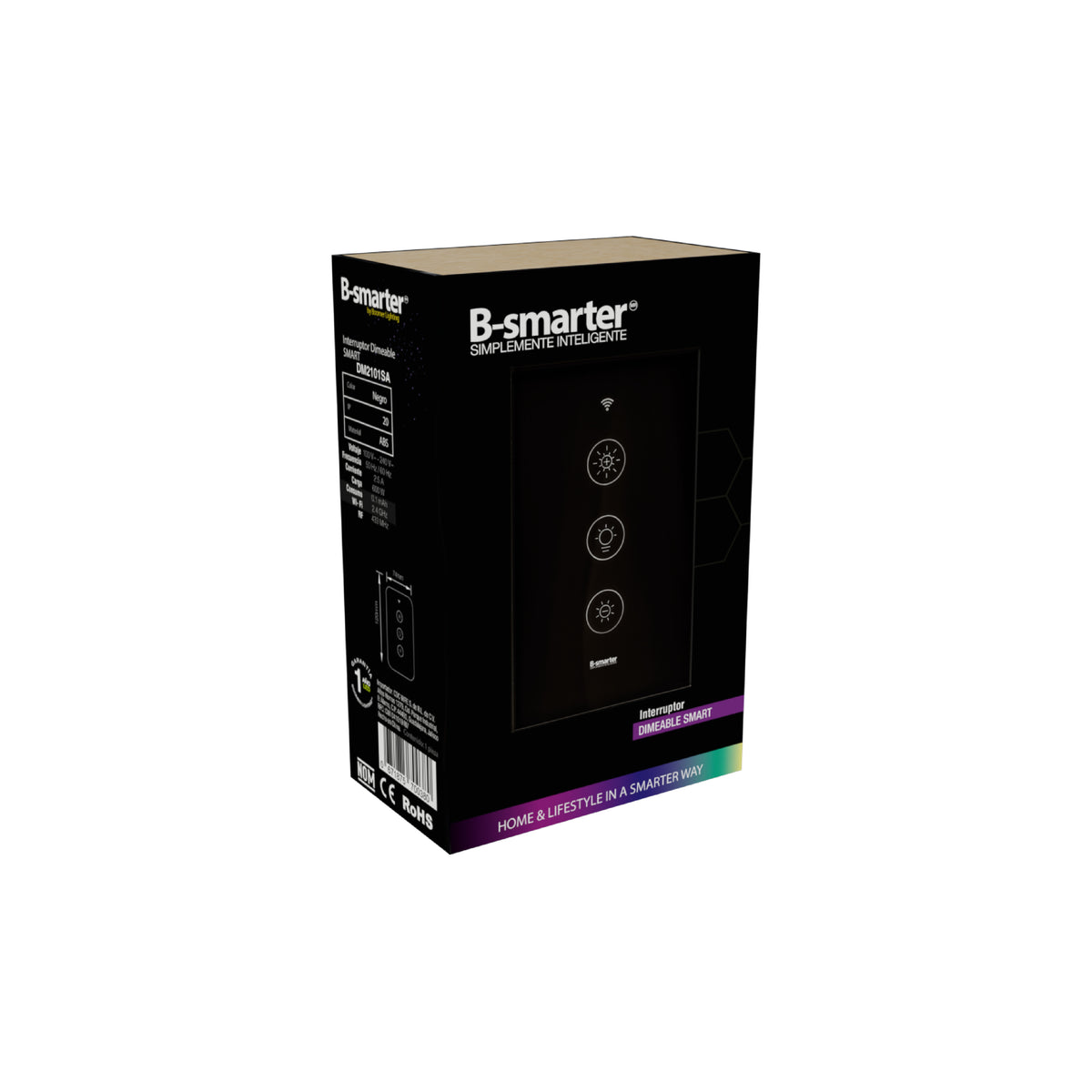 Dimmer smart digital - Interruptor inteligente conectividad WIFI con ...